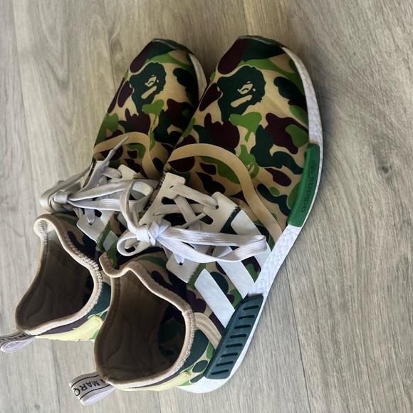 Bape ADIDAS | Shoes | Adidas X Bape Nmd R Adidas A Bathing Ape ...